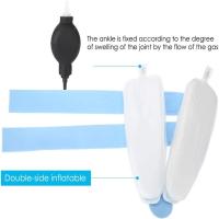 China Air Pump Ankle Support Splint Reduce Swelling Inflammation For Sprain Arthritis for sale