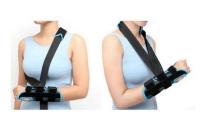 China Plastic Buckle Orthopedic Wrist Splint With Removable Shoulder Strap for sale