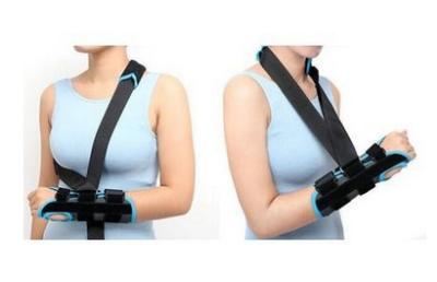 China Plastic Buckle Orthopedic Wrist Splint With Removable Shoulder Strap for sale