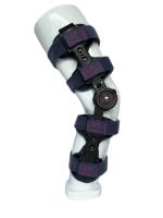 China Telescopic Post Op Knee Brace With Carbon Fiber Stay, Hinged ROM Knee Brace for sale