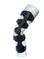 China Telescopic Post Op Knee Brace With Carbon Fiber Stay, Hinged ROM Knee Brace for sale