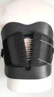 China Breathable Chairback Lumbar Back Brace with Dual Pull Pulley system for sale