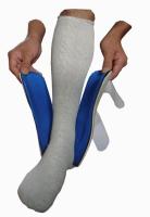 China Custom Blue Ankle And Foot Support Brace Lightweight Foam Sponge Material for sale