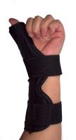 China Comfortable Orthopedic Wrist Brace Polyester Fabric Coating With Foam for sale