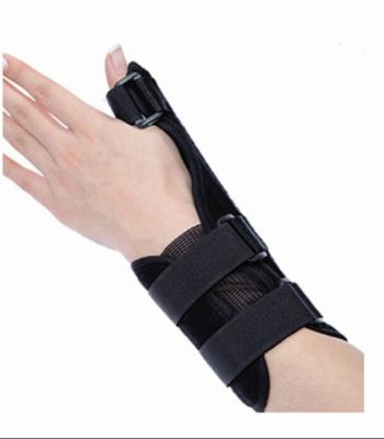 China Waterproof Tendonitis Orthopedic Wrist Brace Lace Up Built In Aluminum Splint for sale