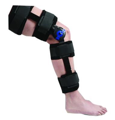 China Telescopic Post Op Medical Knee Brace With Quick Release Buckle for sale