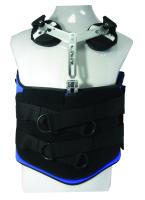 China Black Tlso Back Spine Brace Thoracic Lumbar Surgical Back Support Corset for sale
