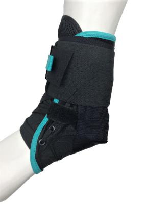 China Breathable Lightweight Lace Up Ankle Support Figure 8 Design Nylon Fiber Material for sale