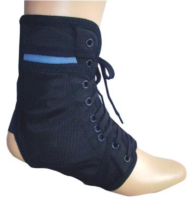 China Injury Recovery Sprain Lace Up Foot Brace Lightweight Adjustable Ankle Support for sale