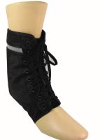 China Injury Recovery Sprain Lace Up Foot Brace Lightweight Adjustable Ankle Support for sale