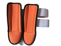 China Foam Stirrup Medical Ankle Brace Orange For Both Left And Right Foots for sale