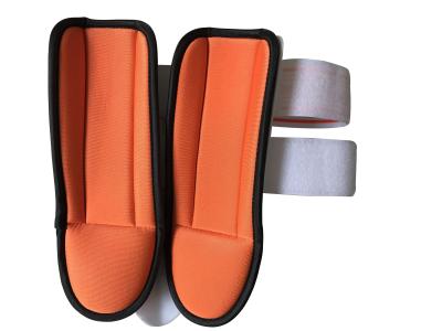 China Foam Stirrup Medical Ankle Brace Orange For Both Left And Right Foots for sale
