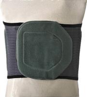 China Breathable Elastic Back Spine Brace With Removable Heating Cooling Gel Pack for sale