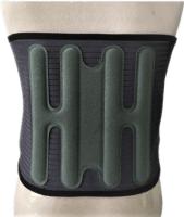 China Breathable Elastic Back Spine Brace With Removable Heating Cooling Gel Pack for sale