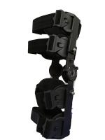 China Lightweight Post Op Neoprene Medical Knee Brace With Carbon Fiber Bar for sale