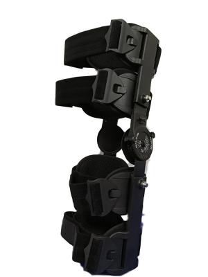 China Lightweight Post Op Neoprene Medical Knee Brace With Carbon Fiber Bar for sale