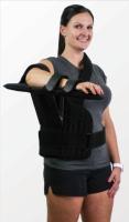 China Universal Shoulder / Medical Arm Sling Abduction Stabilizer Brace With Metal Frame for sale