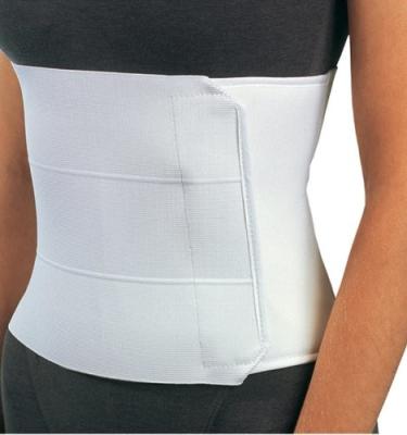 China Post Op Elastic Abdominal Binder Back Spine Brace With 3 Panel Construction for sale