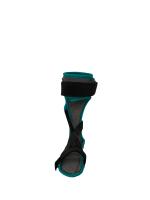 China Black Dyna Ankle Support Brace , Dynamic Ankle Foot Orthosis Lightweight for sale