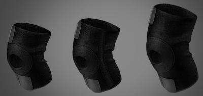 China Elastic Compression Neoprene Knee Sleeve Open Patella Knee Support For Pain Relief for sale