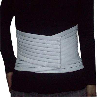 China Lightweight Elastic Low Contour Lumbar Sacral Support Brace for sale