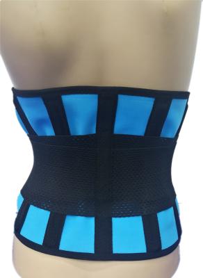 China Adjustable Neoprene Back Brace With Double Pull Strap for sale