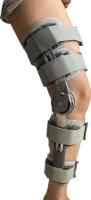 China Telescopic Post Op Knee Brace With Quick Release Buckle for sale
