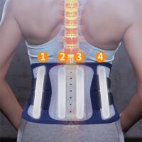 China Lightweight Elastic Back Spine Brace For Pain Relief for sale