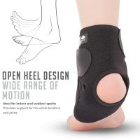 China Washable Elastic Medical Ankle Brace Support Stabilizer Neoprene Coated for sale