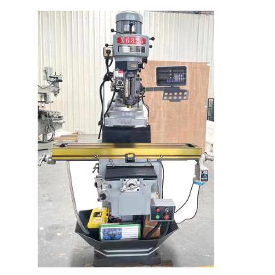 China OEM Turret Head Metal Universal Milling Machine 3HP 2.2KW for sale
