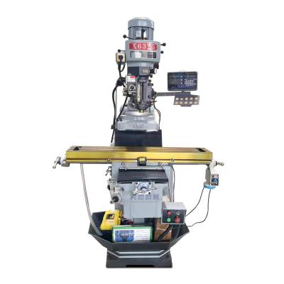 China Custom Benchtop Vertical Milling Machine Universal Turret Milling Machine for sale