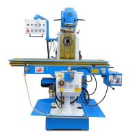 China Vertical Horizontal turret Universal Milling Machine With Rotation Table 590mm/min for sale