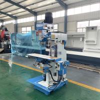 China Automated Geared Head Tabletop Vertical Mill Machine For Drilling High Precision for sale