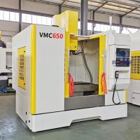 China High Precision Mini Cnc Vertical Milling Center Machine Manufacturers 4 Axis Vmc 650 for sale