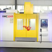 China CNC 4 Axis VMC Machine Small Horizontal Machining Center For Metal Vmc1165 for sale