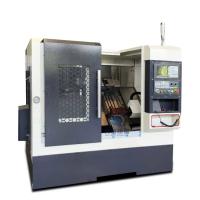 China Multifunctional Horizontal CNC Lathe Machine TCK40 With Spindle Bore 52mm And Power W 7.5kw for sale