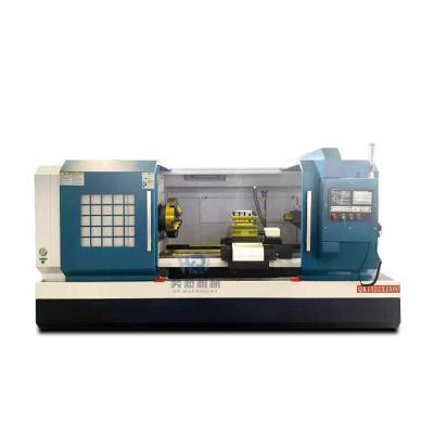 China QK1322 Double Chuck Horizontal Flat Bed Automatic CNC Pipe Threading Lathe Machine For Metal for sale