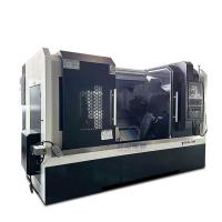 China TCK56 CNC Lathe Machine Slant Bed Lathe Living Turret for sale