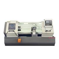 China 380V Ck6163 Horizontal Automatic CNC Lathe Machine With 105mm Spindle Bore for sale