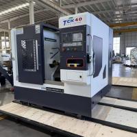China Slant Bed CNC Lathe Tck40 CNC Lathe Machine CNC Lathe With Bar Feeder for sale