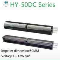 China High Airflow Silent Extended Cross-Flow Fan OEM DC12V/24V Small HY50DC Series for sale