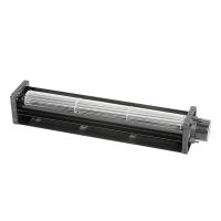 China High-Volume Silent HY-40DC Cross-Flow Fan DC Motor Tangential Air Curtain Industrial Use DC12V/24V Aluminum Alloy 1 Year for sale