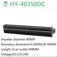 China High Air Flow Silent Cross Flow Axial Fan HY40350DC12V24V OEM Aluminum Alloy for sale