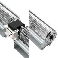 China High-Volume Silent Cross-Flow Fan Series HY-65420AC 220V AC Aluminum Alloy 1 Year Warranty for Air Conditioner Air Curtain for sale