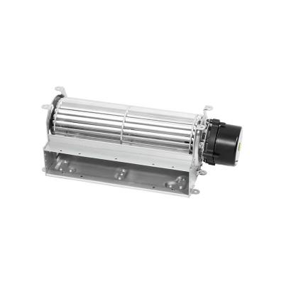 China HY-60DC Series 2 Silent High-Volume Cross-Flow Fan Long Strip Tangential Air Conditioner Oven Air Curtain DC12V/24V Aluminum for sale
