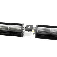 China High-Volume Silent HY Cross-Flow Fan Customizable OEM Aluminum Tangential DC Motor Industrial Air Curtains Farms AC220V/50HZ 1 for sale