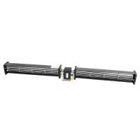 China High-Volume Silent HY Cross-Flow Fan Customizable OEM Aluminum Tangential DC Motor Industrial Air Curtains Farms AC220V/50HZ 1 for sale