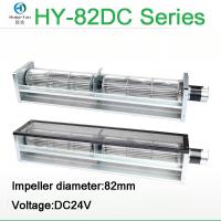China High Air Volume Silent Extended Cross-Flow Fan Small-Sized DC24V OEM HY-82 Series Aluminum Alloy for sale