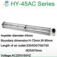 China HY-45AC Series Longitudinal/Cross Flow Fans Over One Meter in Length Aluminum Alloy OEM AC220V for sale