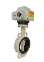 China Weather Proof Fail-safe return CSA Quarter Turn Electric Actuator for sale